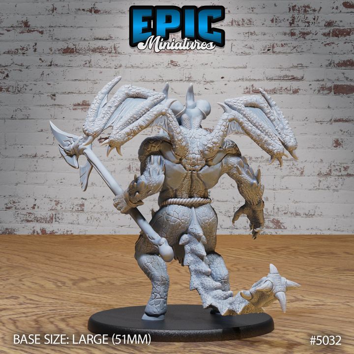 3D Printable Wrath Devil / Demon Warrior / Demonic Beast / Diablo Guard / Hell Spawn / Infernal ...